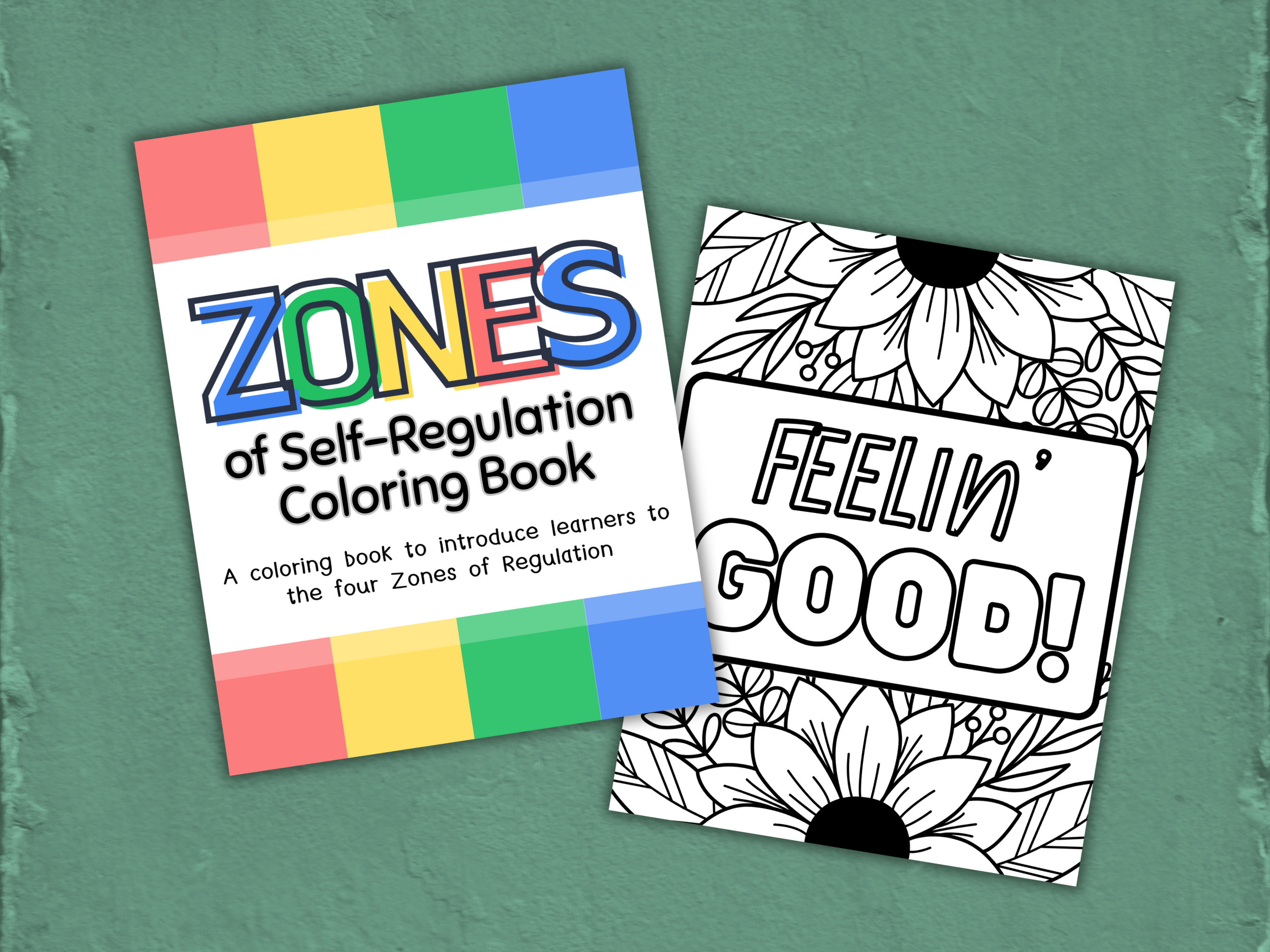 Zones of Regulation Coloring Book – Printable Self-regulation ...