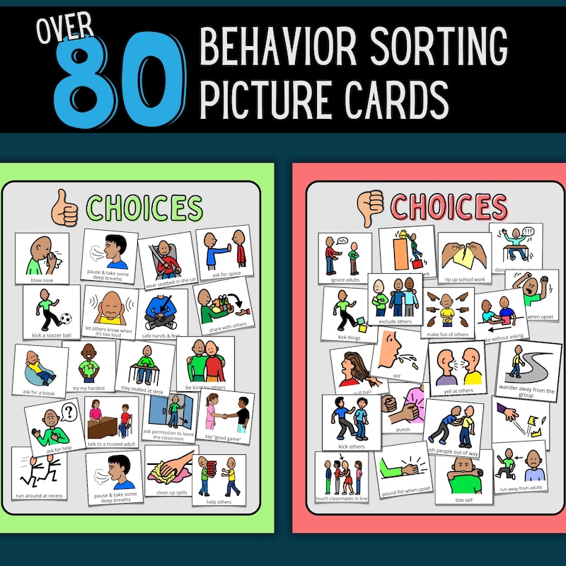 Behaviours Sorting - Etsy