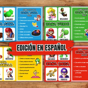 Las Zonas De Regulación, Super Mario, Pósters Imprimibles - Etsy