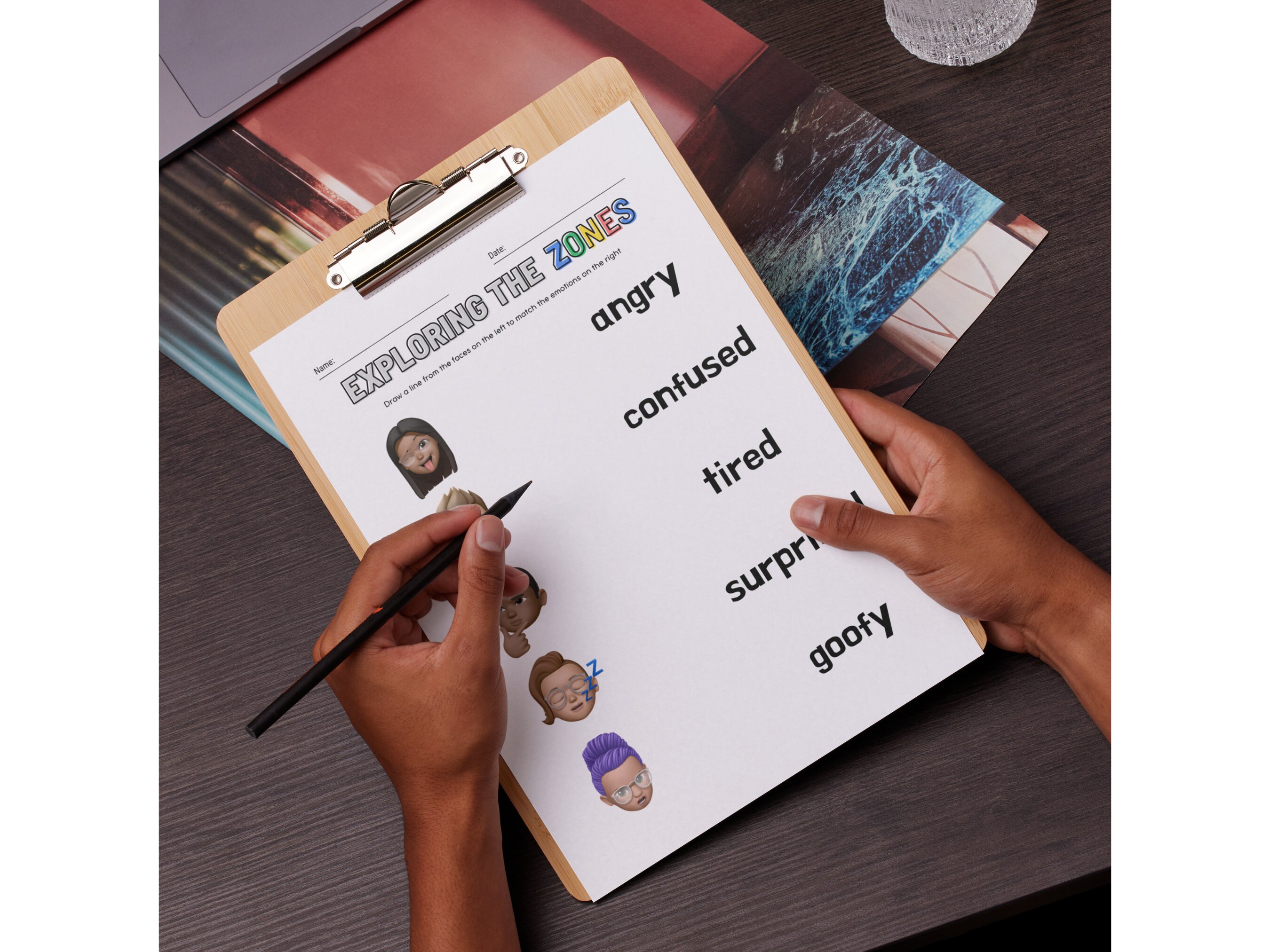 Zones of Regulation, Emotional Regulation Printable Worksheets - Etsy