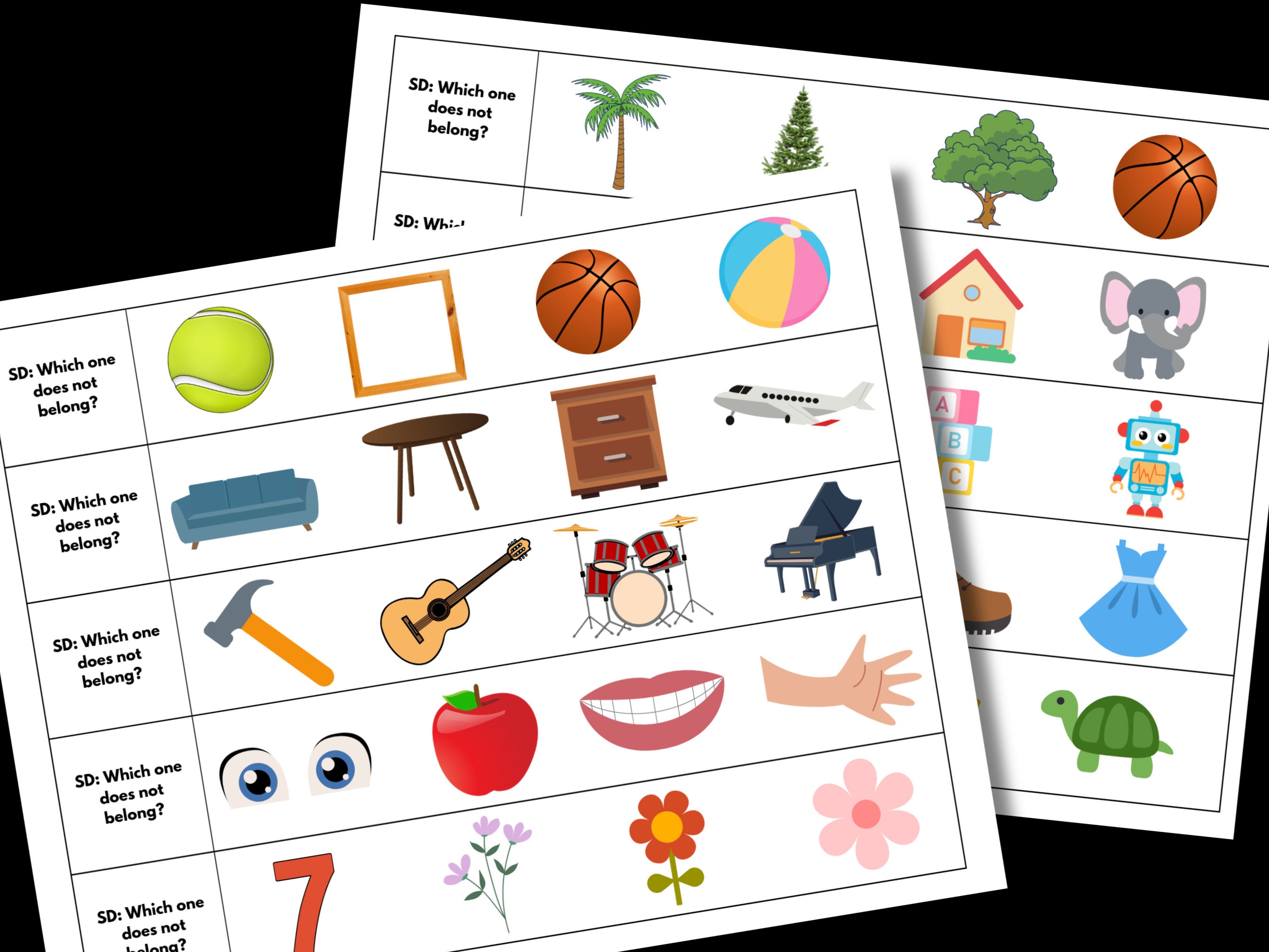 ABLLS-R, G29 Labels Exclusion From a Category, ABA Therapy, Autism ...