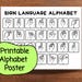 ASL Alphabet Poster and Flashcards: Sign Language Abcs (digital ...