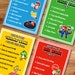 Zones of Regulation, Super Mario, Visual Printables - Etsy UK