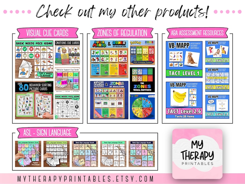 Basic Needs PECS Icons, Printable Communication Cards, ABA & Speech ...