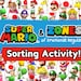 Zones of Regulation Mario Sorting Activity – Printable Emotion Game - Etsy