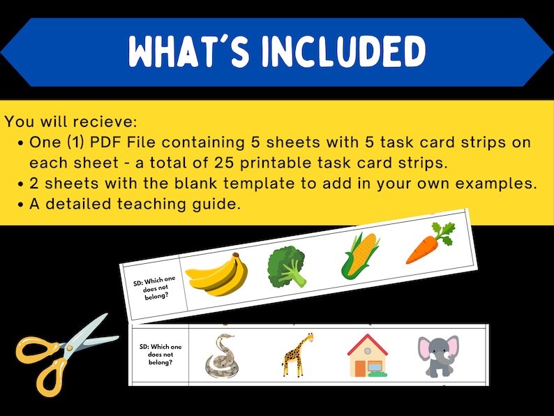ABLLS-R, G29 Labels Exclusion From a Category, ABA Therapy, Autism ...
