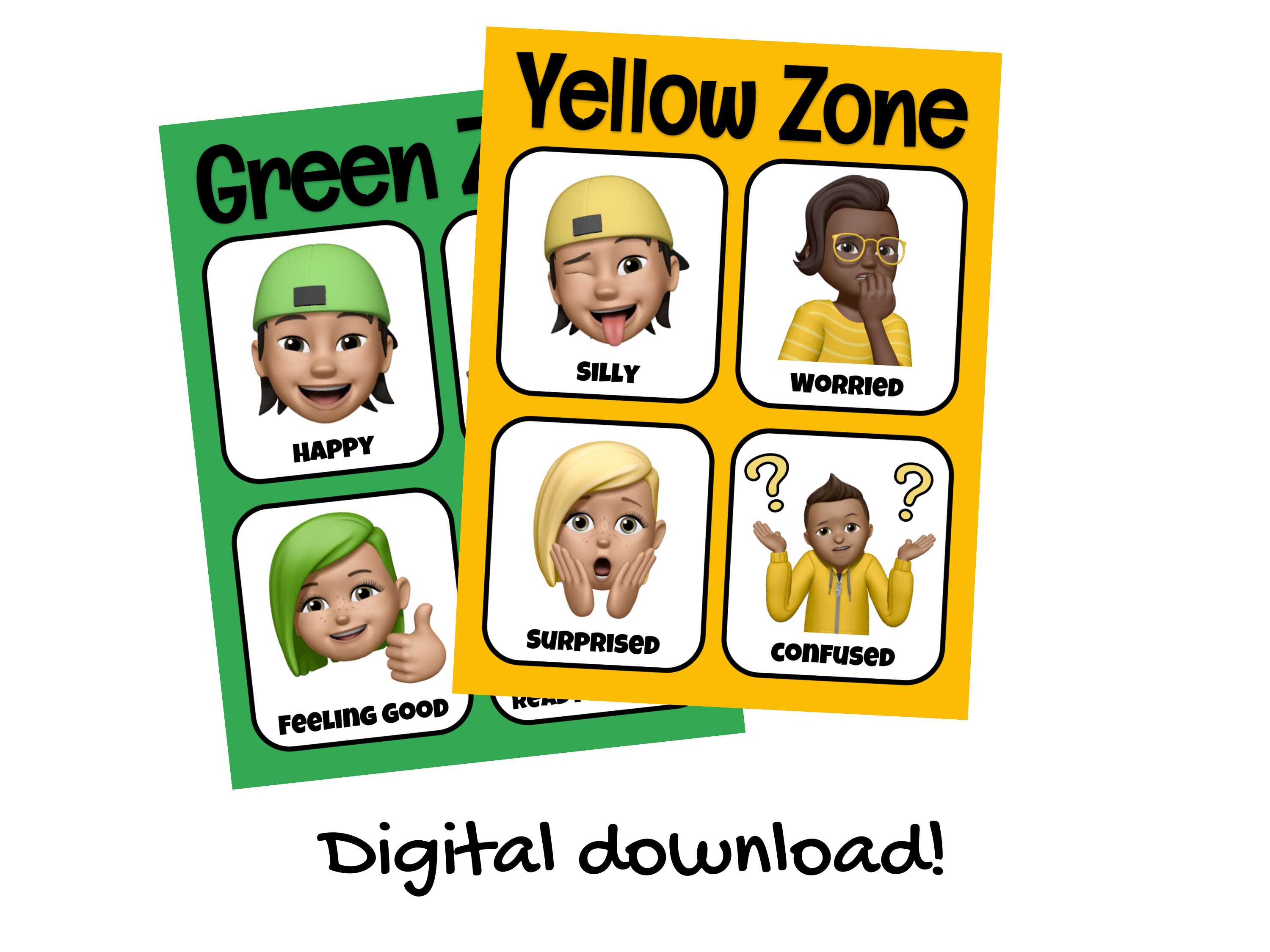 Zones of Regulation, Coping Skills, Self-regulation - Etsy