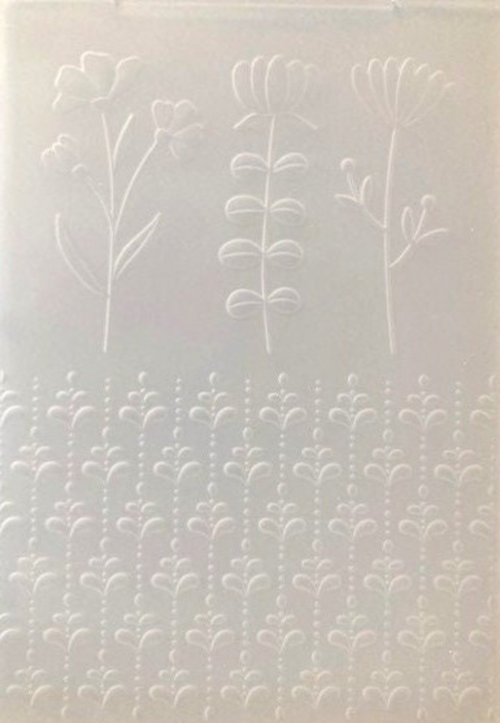 3D Embossing Folder Simply Flowers by Thyme2inspire Cardmaking ...