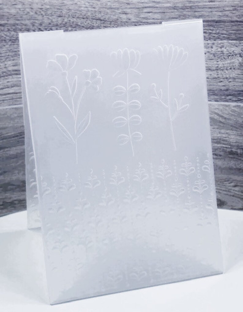 3D Embossing Folder Simply Flowers by Thyme2inspire Cardmaking ...