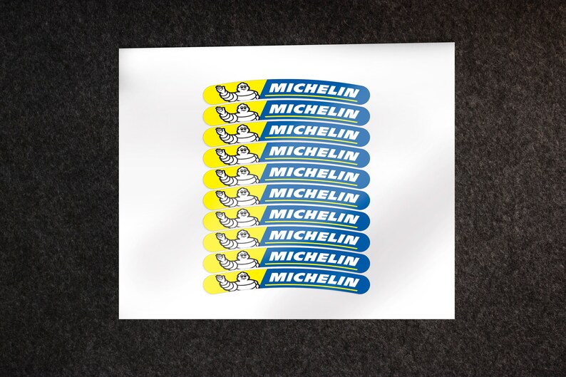 Michelin Bike Wheel Stickers Motorcycle Motorbike Stripes - Etsy