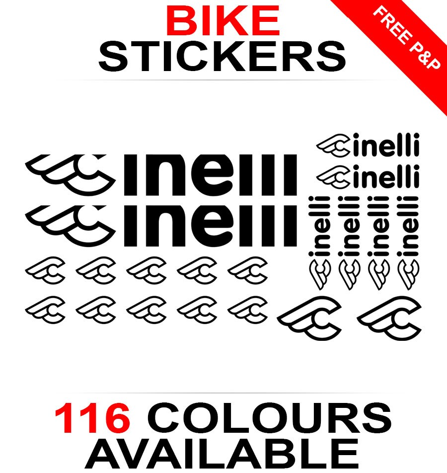 Cinelli Logo Sticker discounts Road