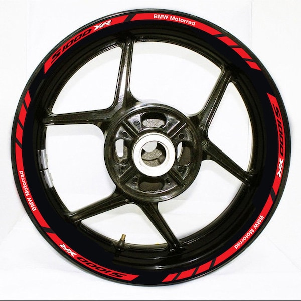 Bmw Motorcycle Wheel Sticker - Etsy