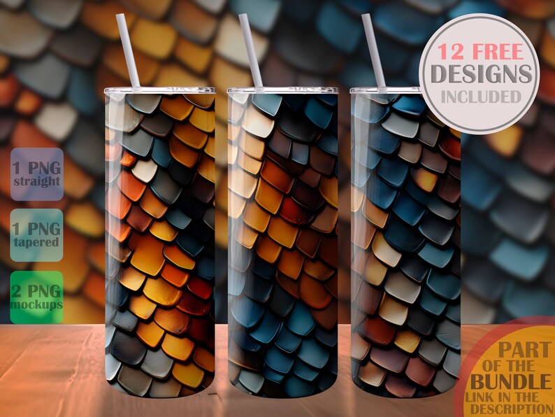 Seamless Colorful Overlapping Scales Pattern Sublimation Design ...
