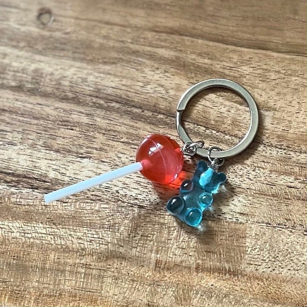 Candy Keychain - Etsy