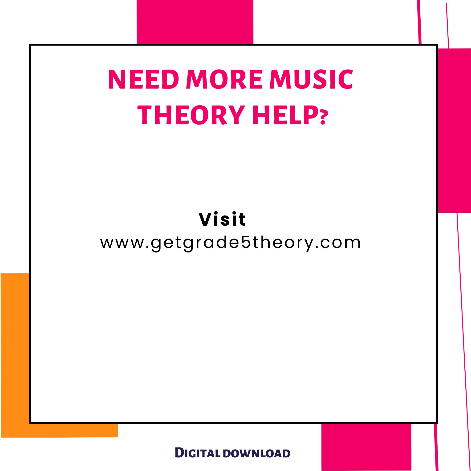 Music Theory Flashcards Terms & Signs for ABRSM Grade 5 Music Theory ...