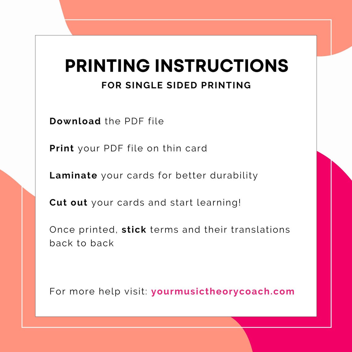 Music Theory Flashcards | Terms & Signs for ABRSM Grade 5 Music Theory | 134 Printable ...