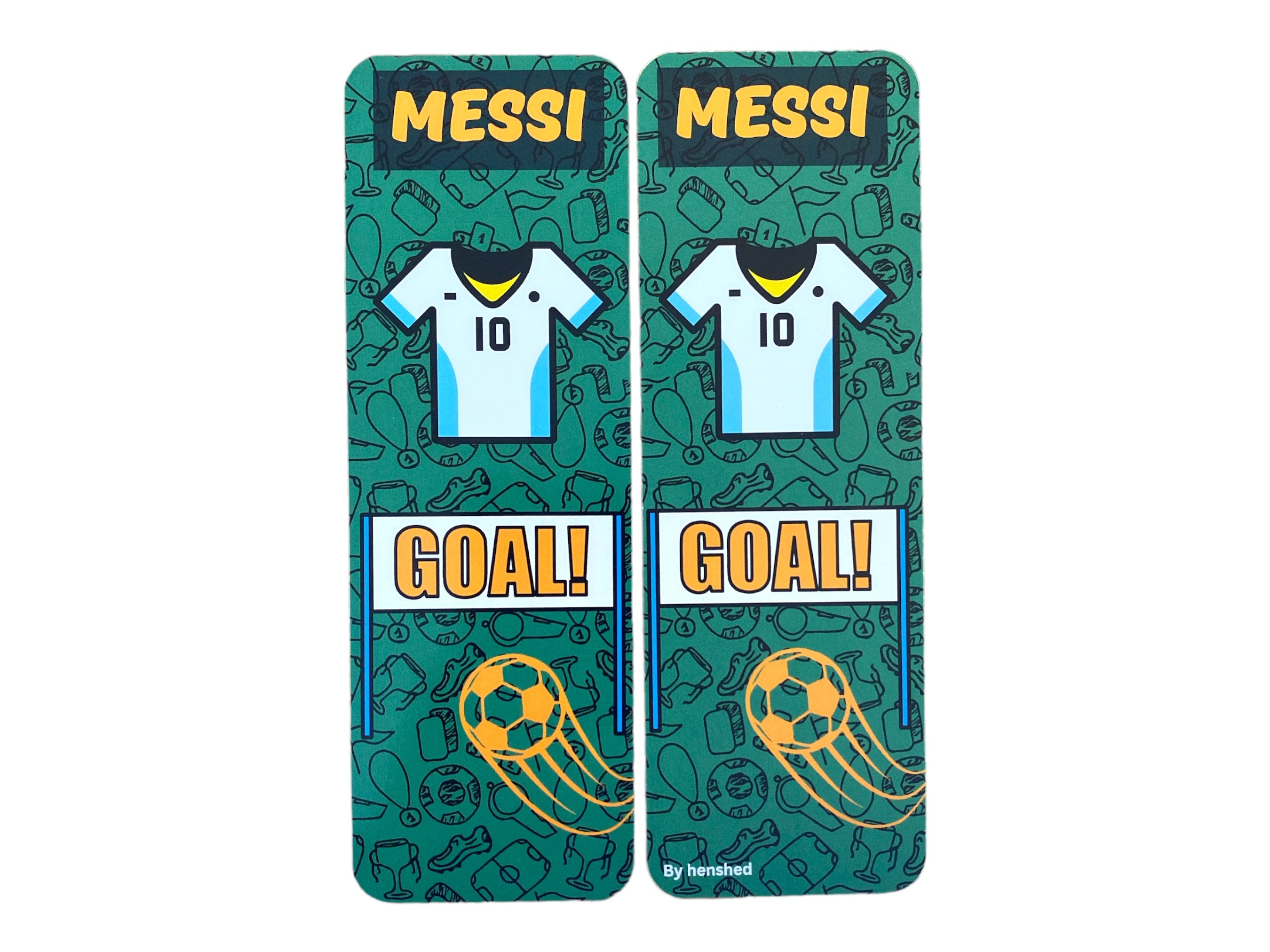 Messi Football Bookmark, Kids Bookmarks, Football, Football Lover ...