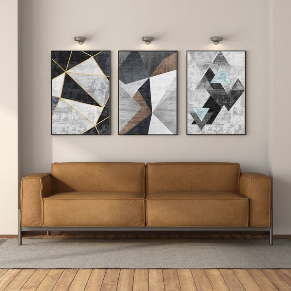 Geometric Drawing - Etsy