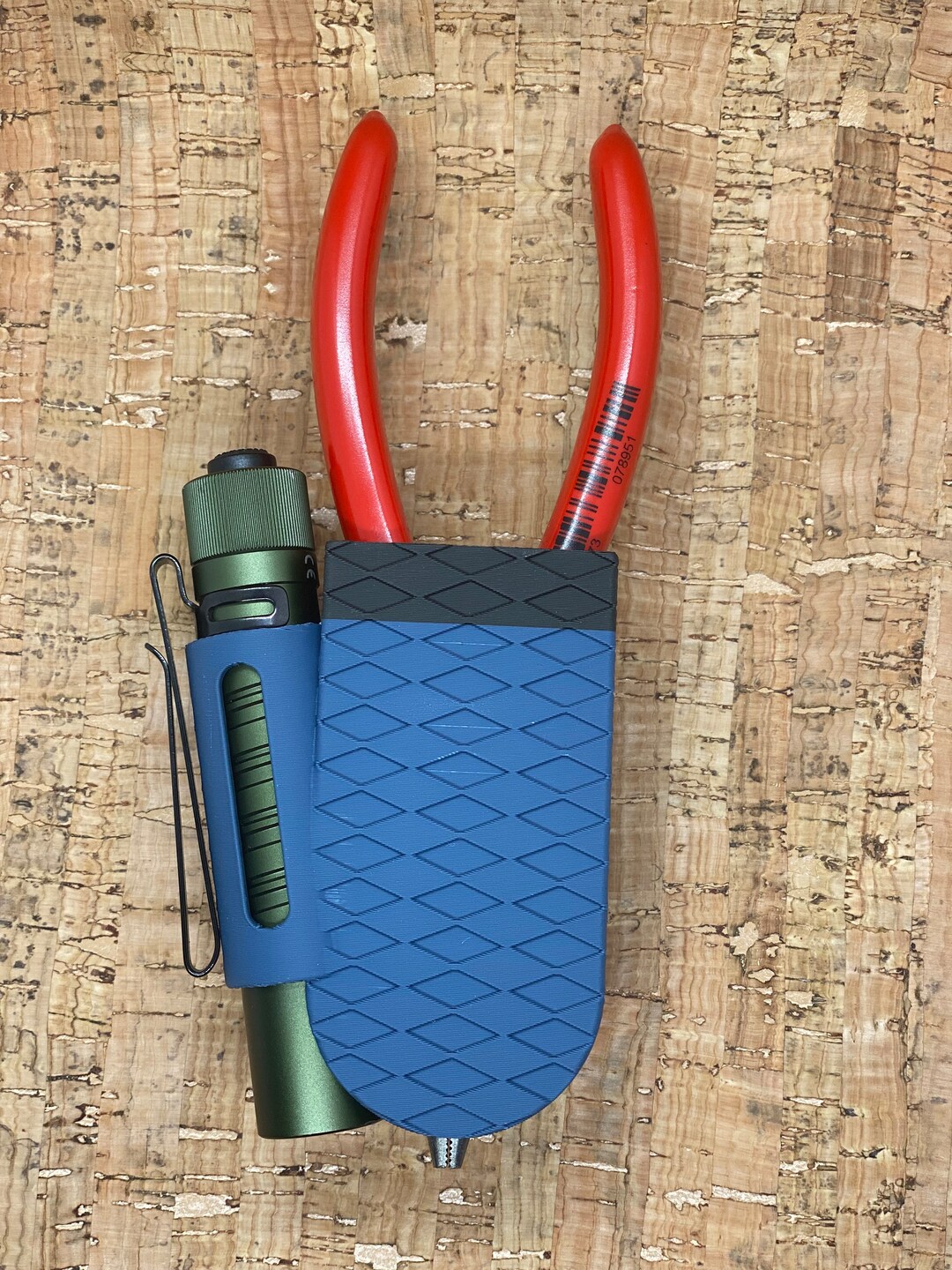 Edc/first Responder Knipex/ Olight Belt Sheath - Etsy