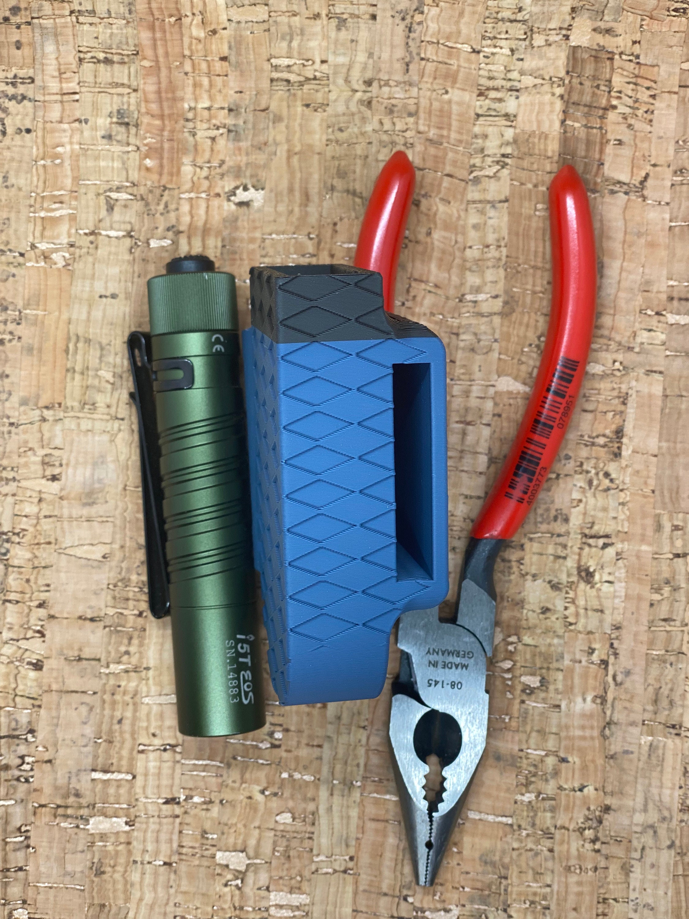 Edc/first Responder Knipex/ Olight Belt Sheath - Etsy