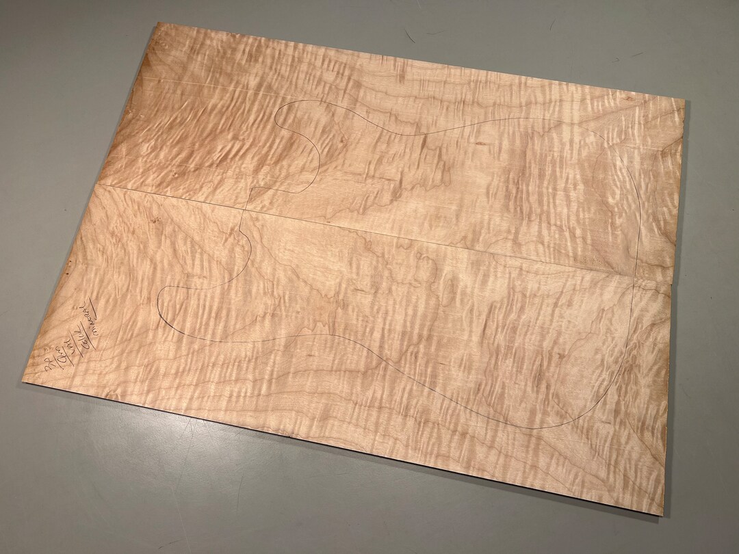 Drop Top 8893 3A Grade Big Leaf Quilted Maple Color Value 23.75x17x.30 ...