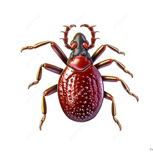 Tick Insect Clipart Pngs With Transparent Background - Etsy