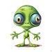 Cartoon Alien Clipart Pngs With Transparent Background - Etsy