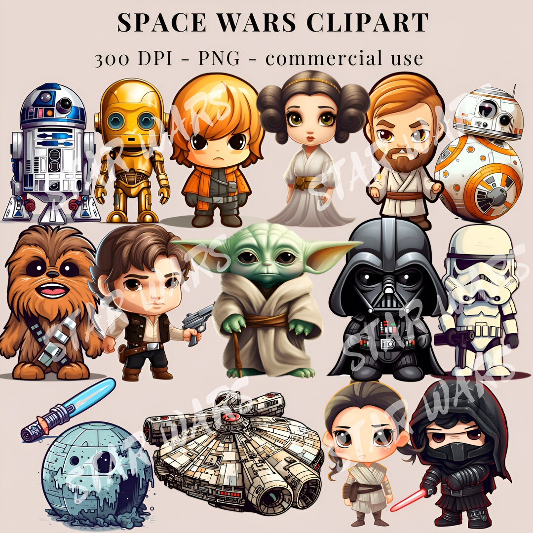 Space Wars 300DPI 4kx4k PNG High Quality Instant Download for ...