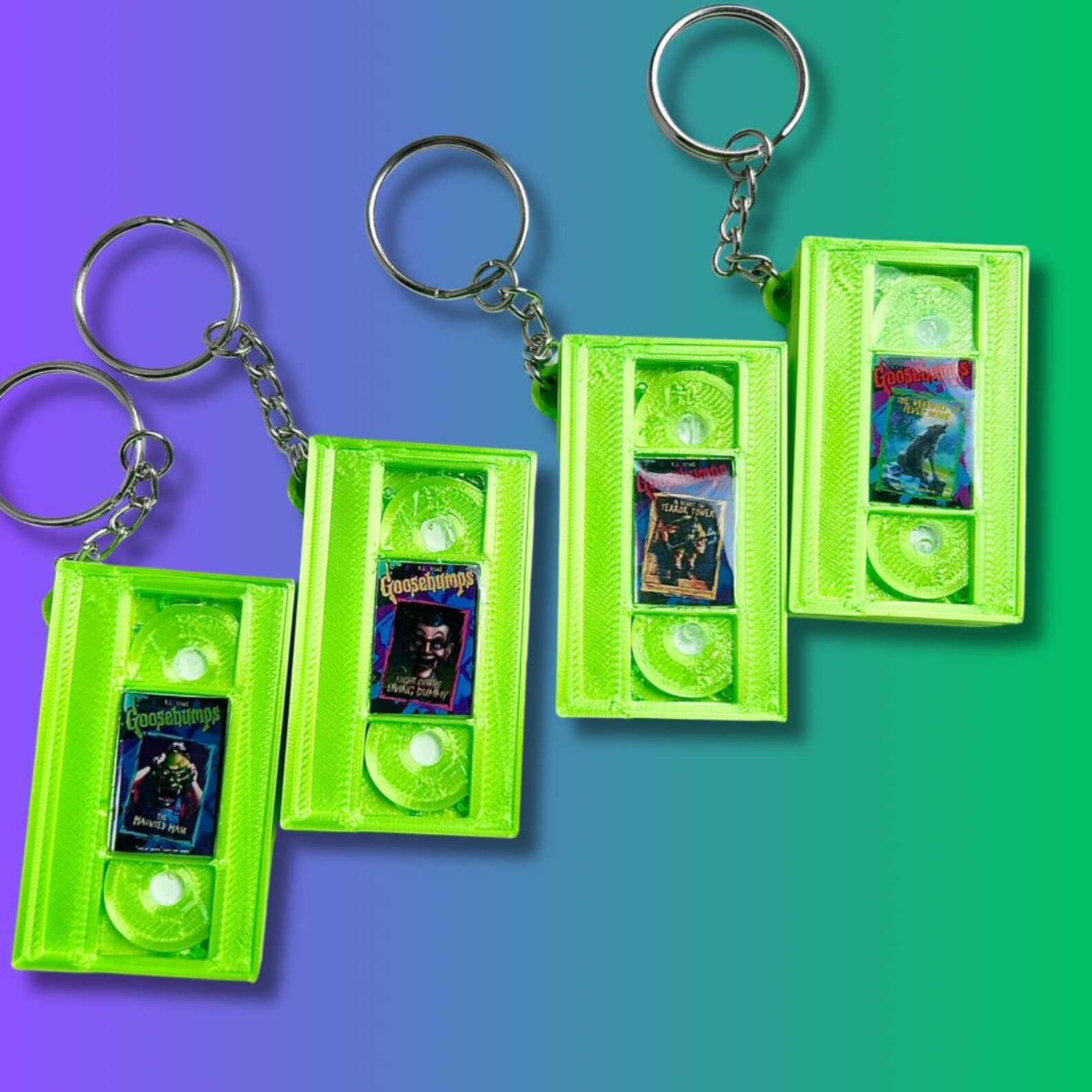 VHS Key Chains- 3D Printed- Movies- Video Tape- 90's - Etsy