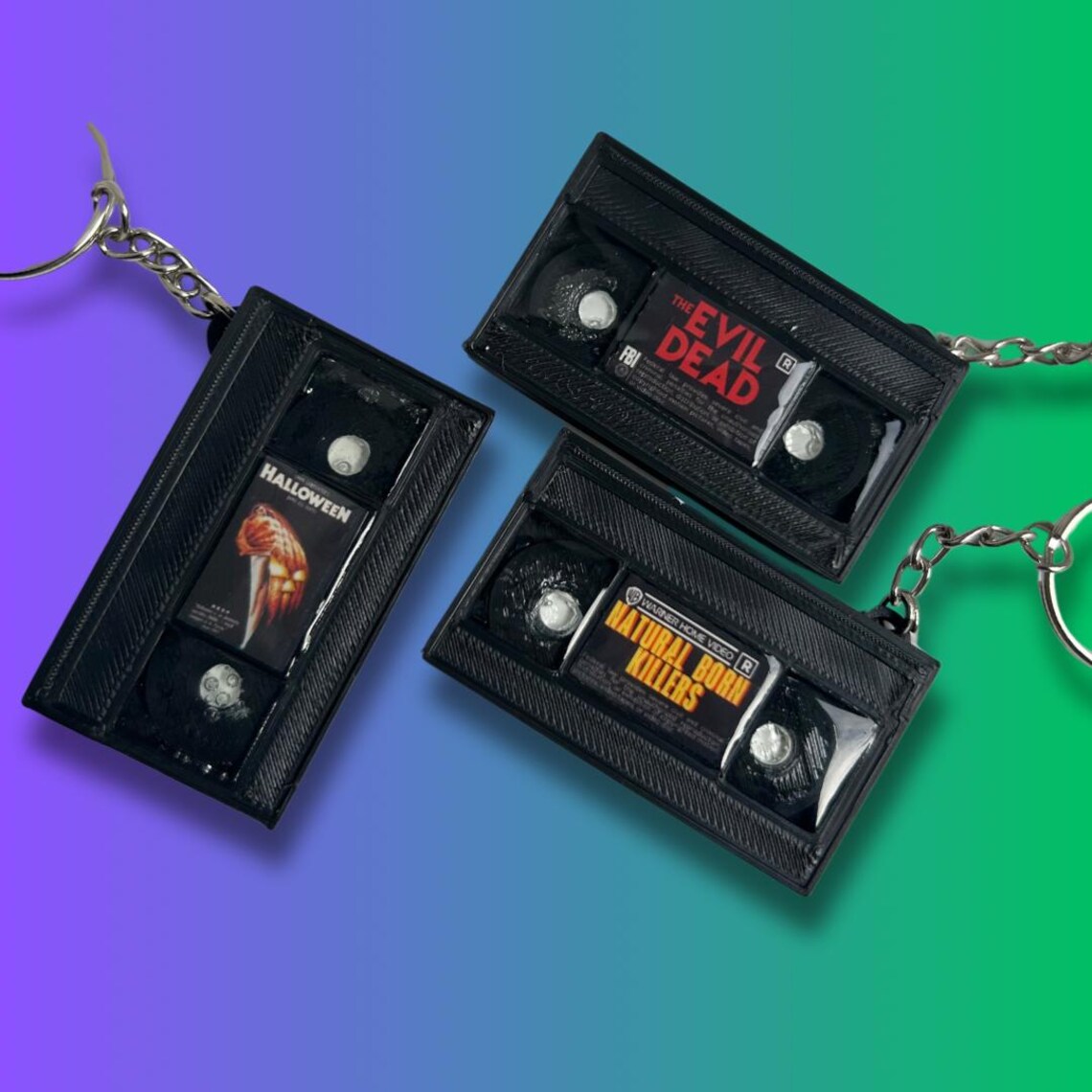 VHS Key Chains- 3D Printed- Movies- Video Tape- 90's - Etsy