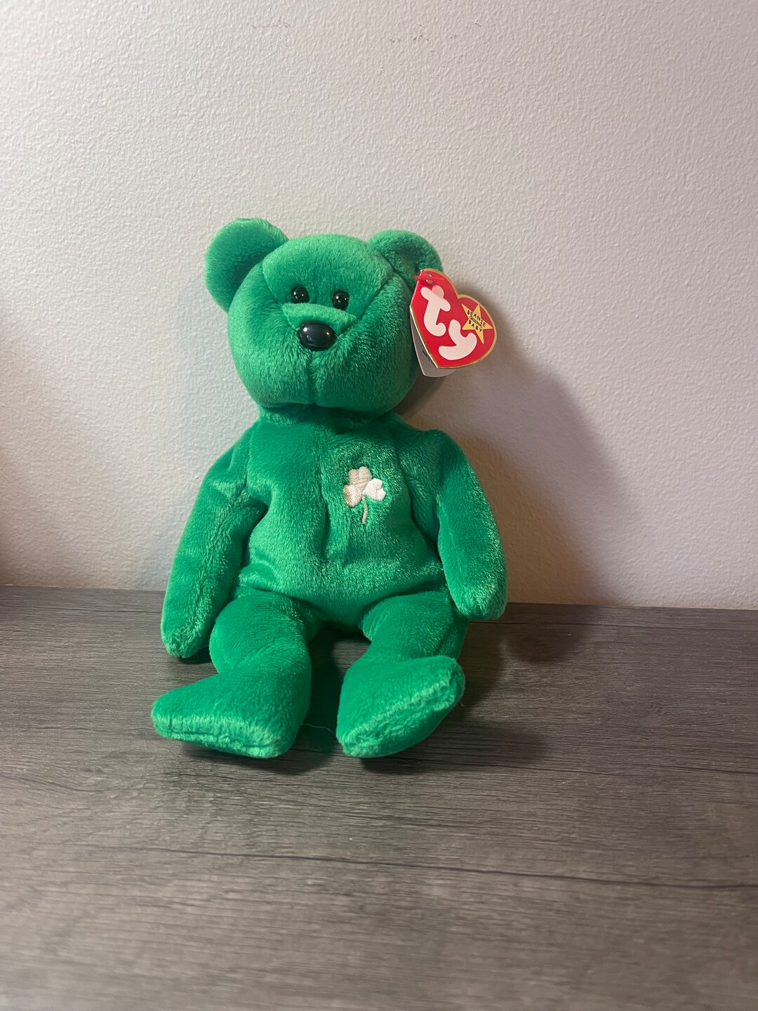 Ty Beanie Baby Erin *rare With Multiple Tag Errors* - Etsy