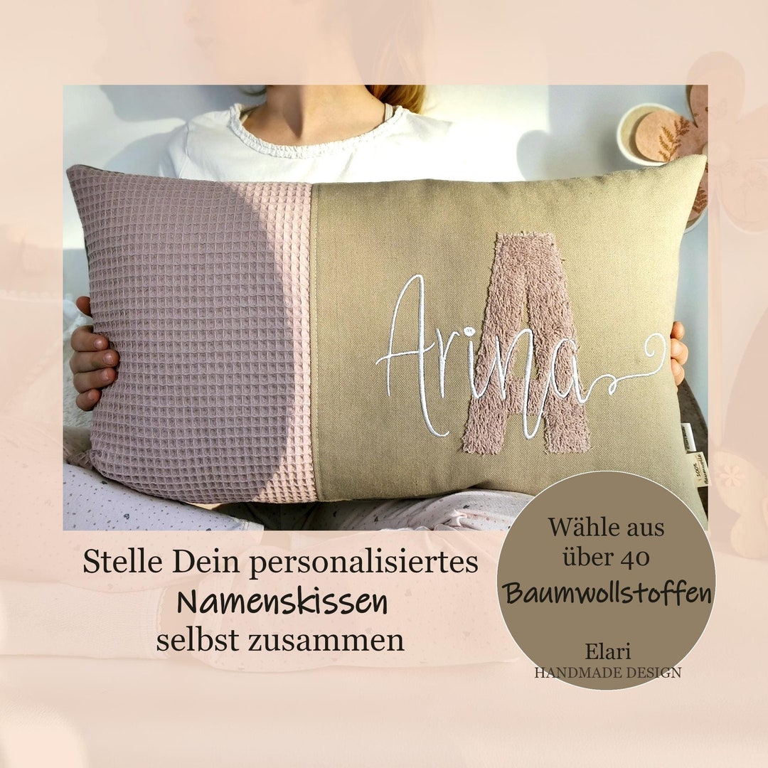Kissen Bestickt Mit Namen