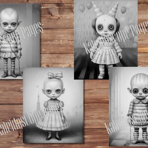 Little Monsters Vol. 1 Coloring Set | Printable Digital Download - Etsy