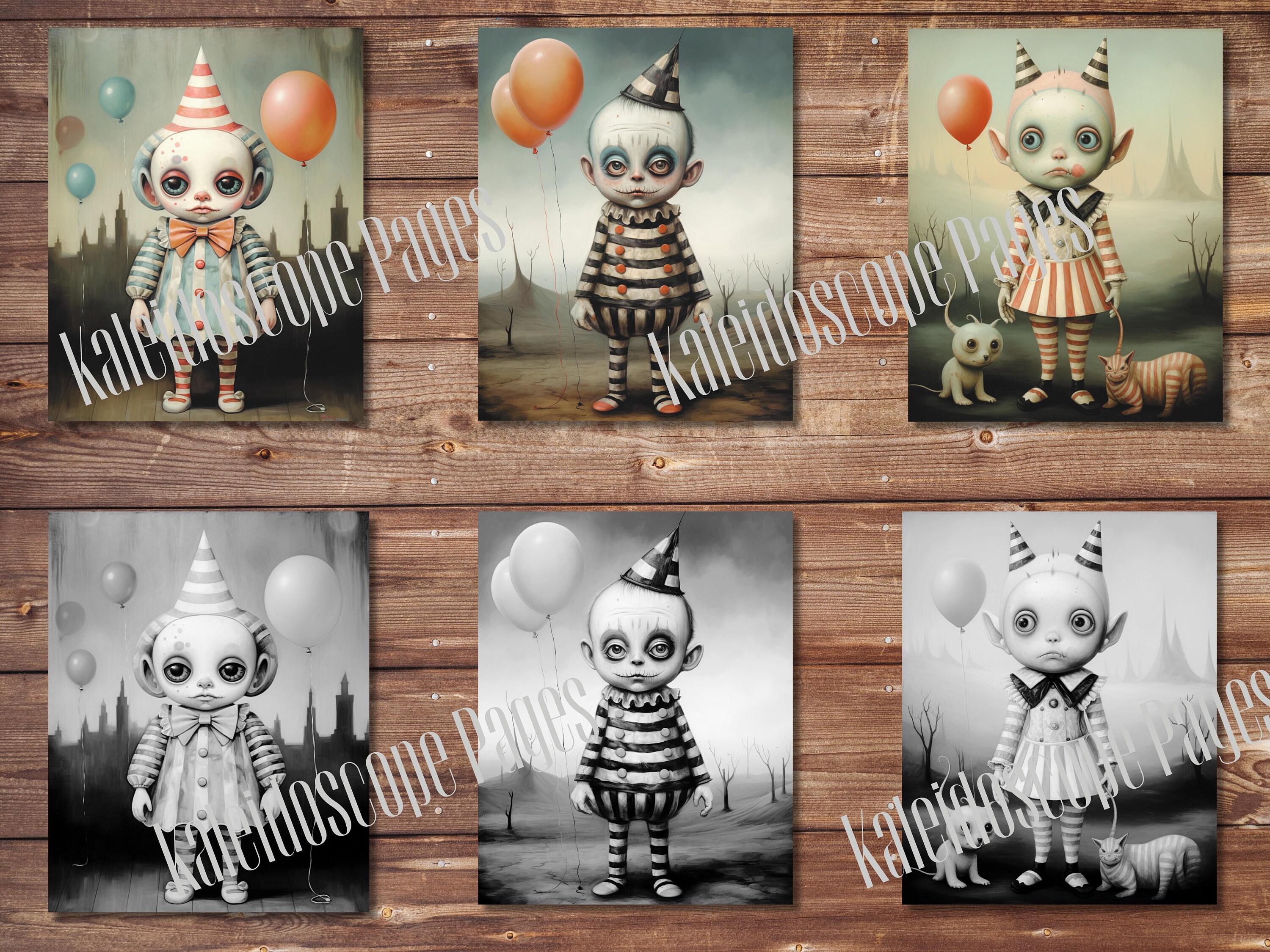 Little Monsters Vol. 1 Coloring Set Printable Digital - Etsy