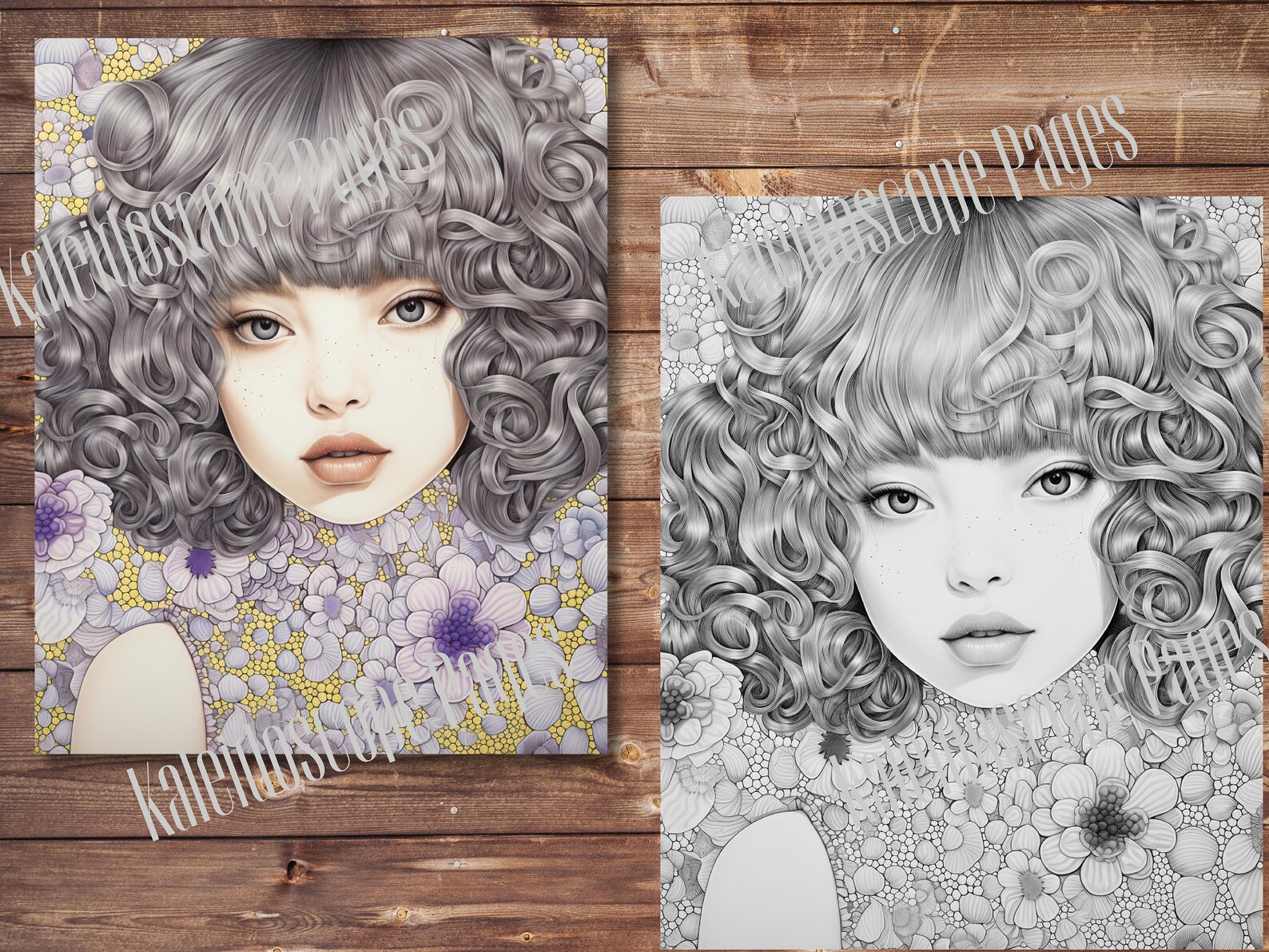 Seeing Spots Vol. 1 Coloring Set | Printable Digital Download - Etsy