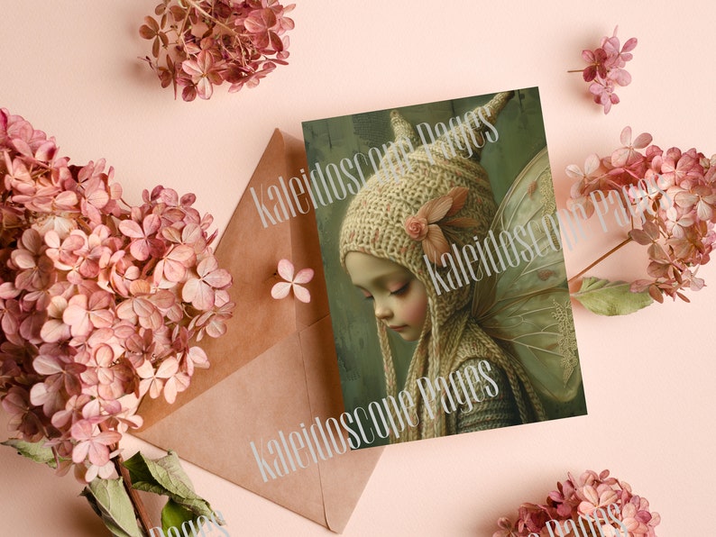 Yarn Fairy 1 Digital Art Printable Download - Etsy