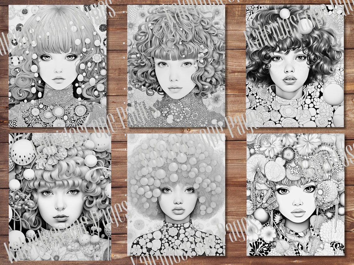 Seeing Spots Vol. 1 Coloring Set | Printable Digital Download - Etsy
