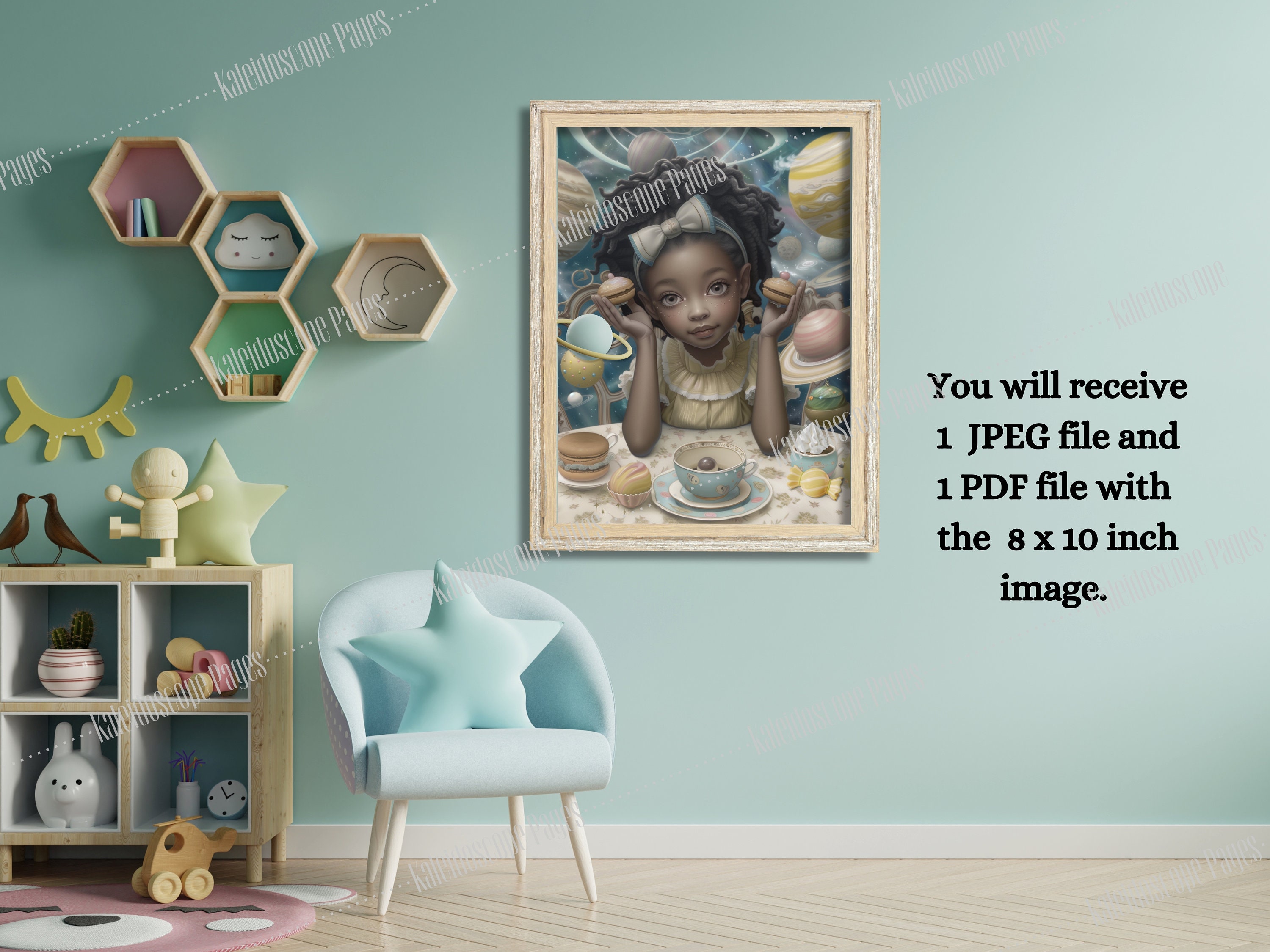 Stella Moonbeam Digital Art | Printable Digital Download - Etsy