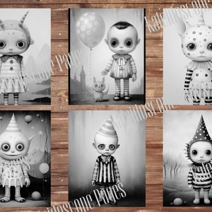 Little Monsters Vol. 1 Coloring Set | Printable Digital Download - Etsy