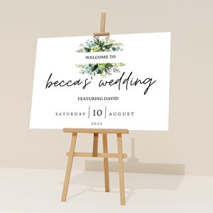 Featuring Wedding Sign, Funny Wedding Sign, Featuring Husband, Wife's ...