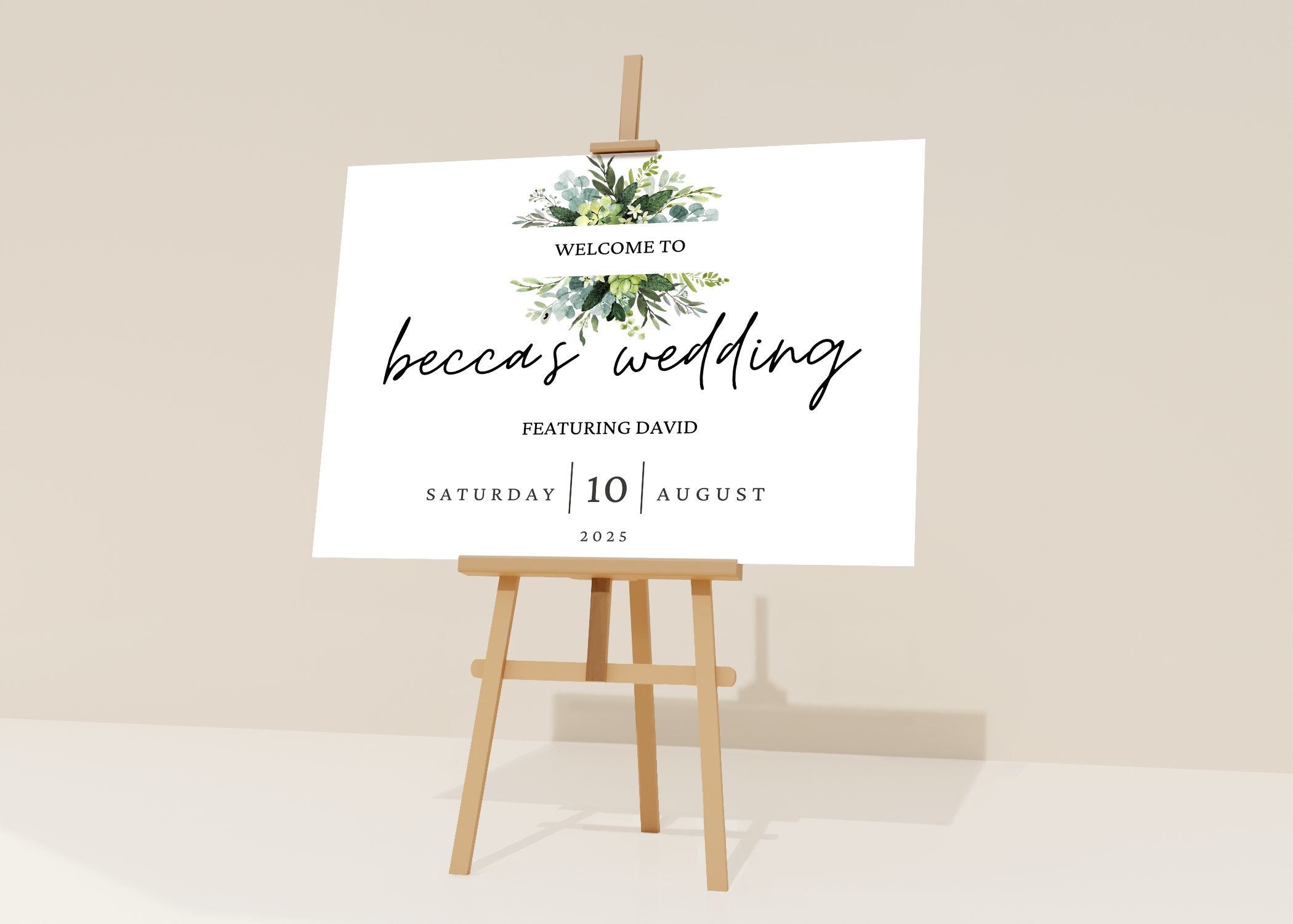 Featuring Wedding Sign, Funny Wedding Sign, Featuring Husband, Wife's ...