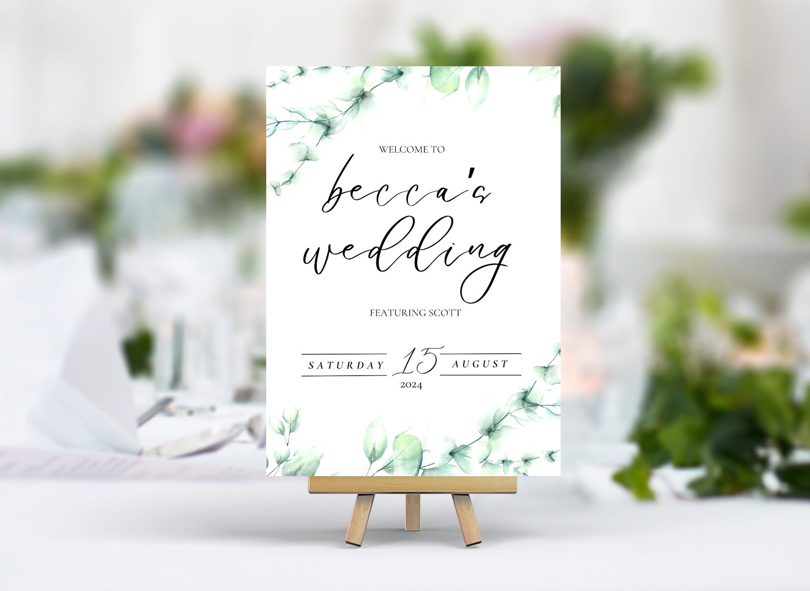 Featuring Wedding Welcome Sign, Featuring the Husband, Wifes Wedding ...