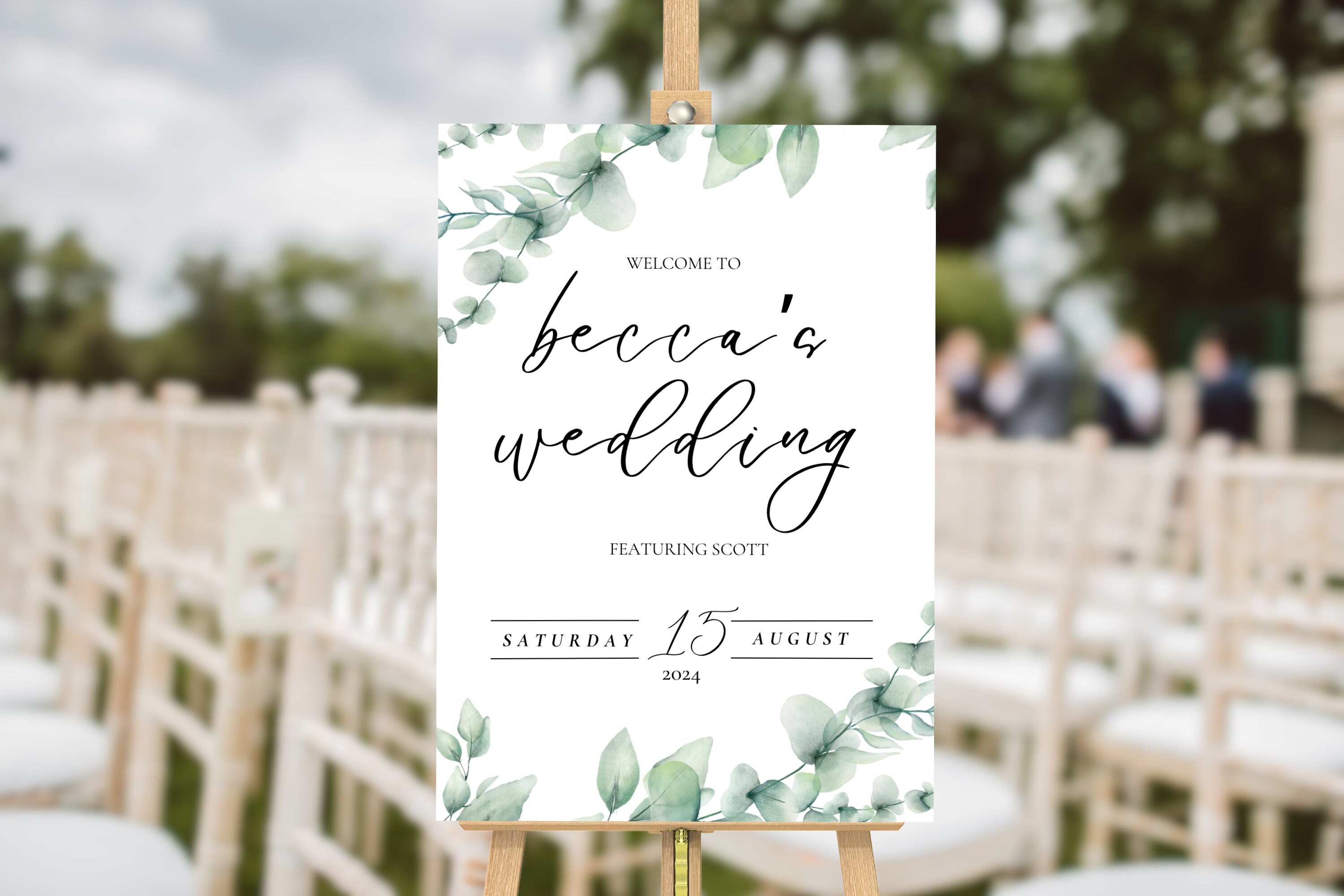Featuring Wedding Welcome Sign, Featuring the Husband, Wifes Wedding ...