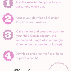 Birth Plan Template, Pink Natural Birth Pan Editable and Printable FREE ...