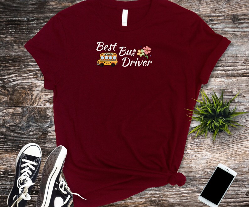 School Bus Driver Shirt, Best School Bus Driver, Back to School Shirt ...