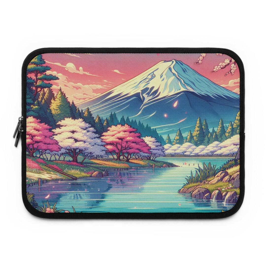 Japanese Style Laptop Sleeve, Laptop Sleeve, 13in Laptop Sleeve, Japan ...