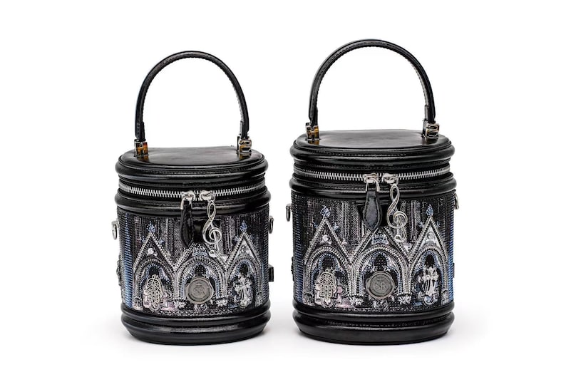 Diamond Black Leather Shoulder Bag/shoulder Bag Crossbody Bag/vintage ...