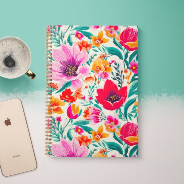 Personalized Wide Rule Spiral Notebook - Etsy