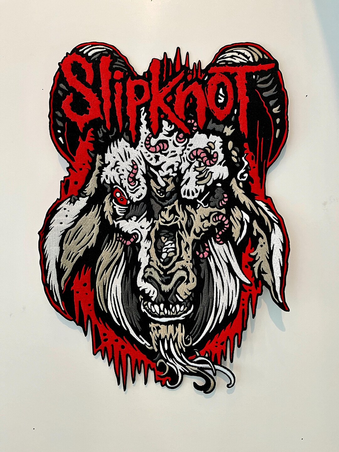 Slipknot GOAT Embroidered Back Patch Licensed Limited to 85 Sold Out ...