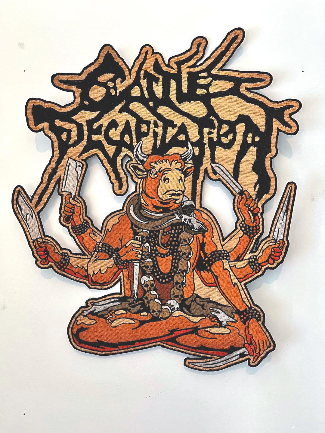 Cattle Decapitation - Karma Bloody Karma Embroidered Back Patch ...